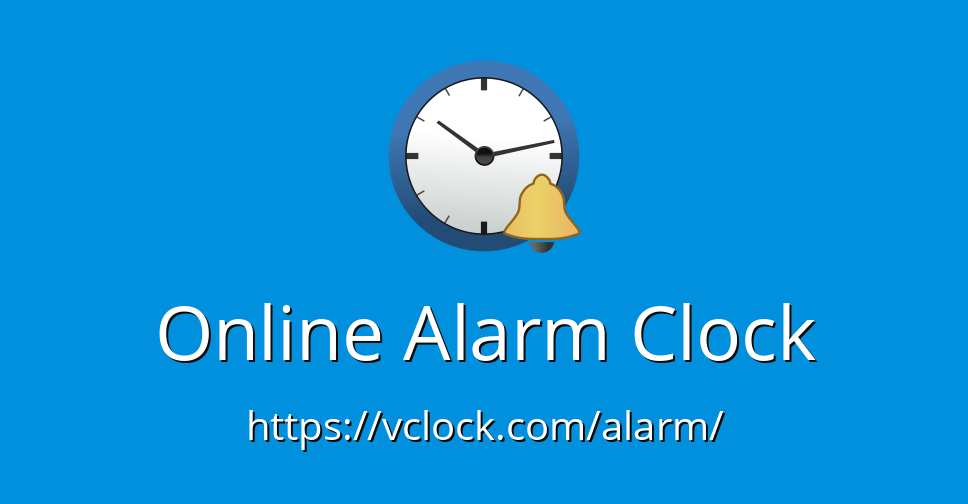 Online Alarm Clock - vClock