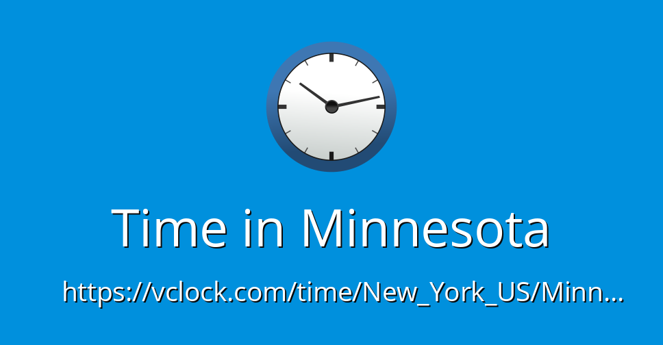 Time in Minnesota - vClock