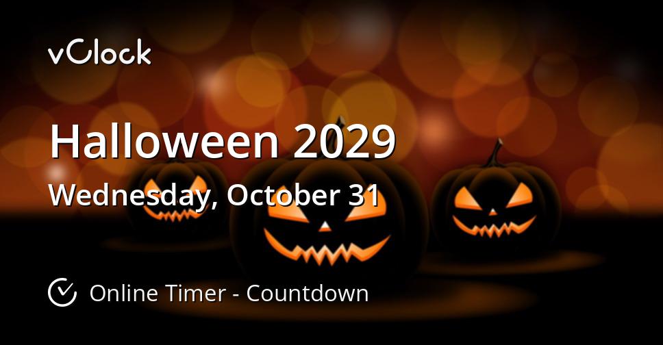 When Is Halloween 2029 Countdown Timer Online VClock When Is Halloween 2029 Countdown Timer Online VClock